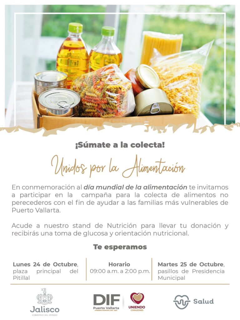 Invita DIF a sumarse en la colecta de alimentos | Paralelo Informativo